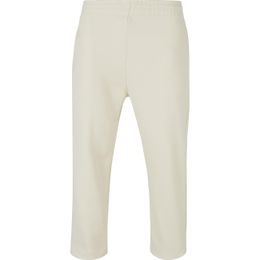 Urban Classics Herren Stoffhose "Urban Classics Herren Ultra Heavy Sweatpants"sandwei&szlig;, Gr. L, unifarben, 100% Baumwolle, Hosen
