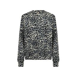 soyaconcept Damen Blusentop "Soya Concept Shirt SC_BANU AOP", schwarz-wei&szlig;, Gr. S, Obermaterial: 75% Viskose, 20% Polyester, 5% Elasthan, Blusen