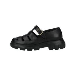 Paul Green Damen Slipper "Paul Green Slipper Leder", Gr. 41schwarz, Leder, Schuhe