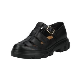 Paul Green Damen Slipper "Paul Green Slipper Leder", Gr. 42schwarz, Leder, Schuhe