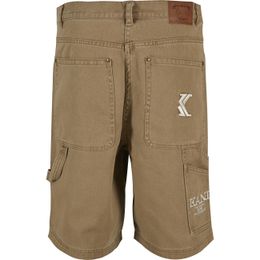 Karl Kani Herren Shorts "Karl Kani Karl Kani Og Washed Carpenter Shorts"schwarzsand, Gr. XS, unifarben, 100% Baumwolle, Hosen