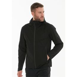 Endurance Herren Laufjacke "Komint", schwarz, Gr. S, unifarben, 100% Polyester, Jacken, mit wasserdichter Membran