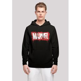 F4NT4STIC Herren Kapuzenpullover "Marvel Logo", schwarz, Gr. XXL, Obermaterial: 50% Baumwolle, 50% Polyester, Pullover, Print