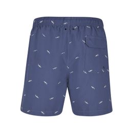 Urban Classics Herren Badeshorts "Urban Classics Herren Embroidery Swim Shorts", blau, Gr. XXXL, 100% Polyester, Badehosen