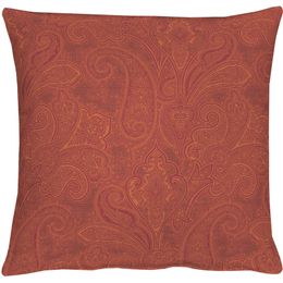 Dekokissen Apelt, B:40cm L:40cm, orange, Kunstfaser, Polyester, Dekokissen_Sitzkissen_Kissenh&uuml;llen, "3313 INDIAN SUMMER", Kissenh&uuml;lle ohne F&uuml;llung, 1