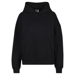 Urban Classics Damen Kapuzensweatshirt "Urban Classics Damen Ladies Oversized Ultra Heavy Hoody", schwarz, Gr. S, unifarben, 80% Baumwolle, 20%