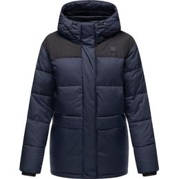 Ragwear Damen Anorak "Wikesh", blau, Gr. XXL, Obermaterial 1: 100% Nylon. Obermaterial 2: 100% Polyester. Innenfutter: 100% Polyester. Wattierung: