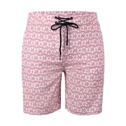 YEAZ Herren Badeshorts "Badeshorts DAZZERS", pink, Gr. XL, Obermaterial: 97% Polyester PES. 3% Elasthan EL., Badehosen