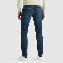 PME-Legend PME LEGEND Herren Straight-Jeans "Commander 3.0 PTR180"true blau mid, Gr. 46, Denim/Jeans, Obermaterial: 80% Baumwolle, 15% Lyocell, 3% Elasthan, 2%