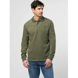 MCS Herren Kurzarmhemd "MCS Polo shirt MCJim", gr&uuml;n, Gr. L, Obermaterial: 100% Baumwolle, Hemden