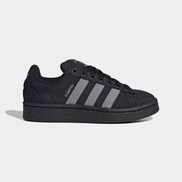 M&auml;dchen Sneaker "CAMPUS 00S", adidas originals, Gr. 37core schwarz, core schwarz, tech grau metallic, Textil, Schuhe, f&uuml;r Kinder & Jugendliche