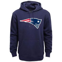 Fanatics Damen Kapuzenpullover "Fanatics Hoodie New England Patriots", blau, Gr. M, 80% Baumwolle, 20% Polyester, Pullover