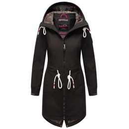 Marikoo Damen Softshelljacke "Mount Furnica", schwarz, Gr. M, Obermaterial: 95% Polyester, 5% Elasthan. Futter: 100% Polyester. Wattierung: 100%