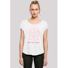 F4NT4STIC Damen T-Shirt "Salty But Sweet Summer", wei&szlig;, Gr. S, Obermaterial: 100% Baumwolle, Shirts, Premium Qualit&auml;t