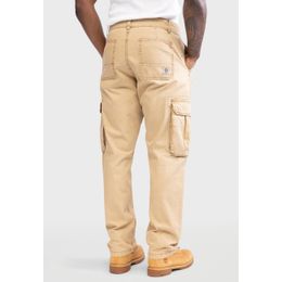 REDEFINED REBEL EST. 2013 REDEFINED REBEL Herren Funktionsjacke "Redefined Rebel Pants RRRicky Ricky Pants Cargo COMFORT FIT", beige, Gr. L, Canvas, 100% Cotton, Jacken