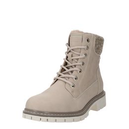 Tom Tailor Lace-Up Ankle Boots female Beige size 43