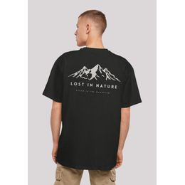 F4NT4STIC Damen T-Shirt "Lost in nature", schwarz, Gr. M, Obermaterial: 100% Baumwolle, Shirts, Print