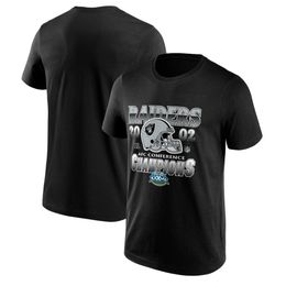 Fanatics Damen T-Shirt "Fanatics T-Shirt Las Vegas Raiders Champs", schwarz, Gr. L, 100% Baumwolle, Shirts