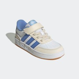 Damen Sneaker "BREAKBASE KIDS", adidas Sportswear, Gr. 35cloud wei&szlig;, blau fusion, glow blau, Synthetik, Textil, Schuhe, f&uuml;r Kinder & Jugendliche