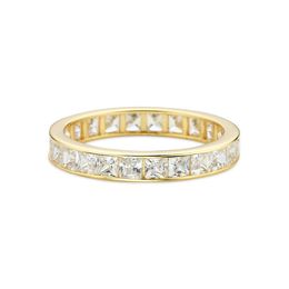 Bruno Banani Damen Fingerring "Schmuck Geschenk Silber 925 Damenring Memoire", 59, Silber 925 (Sterlingsilber), 3,3mm, gold, Silber 925