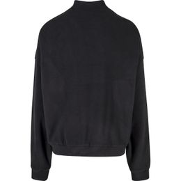 Urban Classics Herren Sweater "Urban Classics Herren Oversized Polar Fleece Crew", schwarz, Gr. S, unifarben, 100% Polyester, Sweatshirts