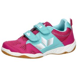Lico M&auml;dchen Hallenschuh "Sportschuh Sport V", Gr. 28, rosa, Synthetik, Schuhe