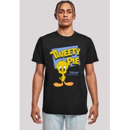 F4NT4STIC Damen T-Shirt "Looney Tunes Classic Tweety Pie", schwarz, Gr. S, Obermaterial: 100% Baumwolle, Shirts, Herren,Premium