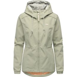 Ragwear Damen Funktionsjacke "Dankka", beige, Gr. M, Obermaterial: 100% Polyester. Innenfutter: 100% Polyester, Jacken, Funktionelle &Uuml;bergangsjacke