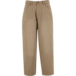 Bequeme Jeans Urban Classics "Urban Classics Tapered Heavy Ounce Baggy Jeans", Herren, Gr. 36, Normalgr&ouml;&szlig;en, unionbeige, 100% Baumwolle, unifarben, Jeans