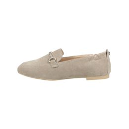 Nero Giardini Damen Slipper "Nero Giardini Slipper Veloursleder", Gr. 39beige, Veloursleder, Schuhe
