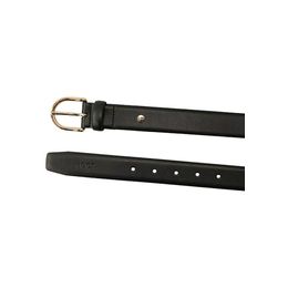 JOOP! JOOP Damen Lederg&uuml;rtel, schwarz, Gr. 75, Rindsleder, G&uuml;rtel, abgerundete Dornschlie&szlig;e, Breite 3 cm