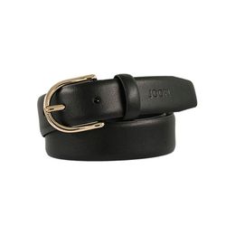 JOOP! JOOP Damen Lederg&uuml;rtel, schwarz, Gr. 85, Rindsleder, G&uuml;rtel, abgerundete Dornschlie&szlig;e, Breite 3 cm