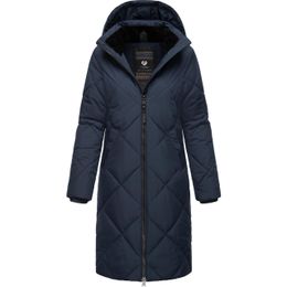 Ragwear Damen Steppmantel "Rebela", blau, Gr. XXXL, Obermaterial: 100% Polyester. Innenfutter: 100% Polyester. Wattierung: 100% Polyester, M&auml;ntel,