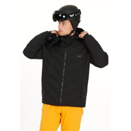 WHISTLER Herren Skijacke "Freeride", schwarz, Gr. XXL, unifarben, 100% Polyester, Jacken, in dezentem Design