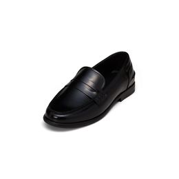 Marc O'Polo MARC O'POLO Damen Loafer "aus veredeltem Rindleder", Gr. 38schwarz, Obermaterial: 100% Leder (Rind), unifarben, Schuhe