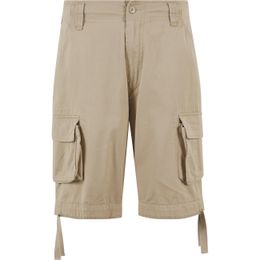 Brandit Herren Stoffhose "Brandit Herren Urban Legend Cargo Shorts"beige, Gr. XL, 65% Polyester, 35% Baumwolle, Hosen