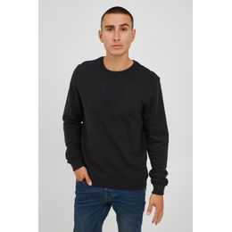 Blend Herren Rundhalspullover "BHAvebury"schwarz, Gr. L, unifarben, Sweatware, 100% Baumwolle, Pullover, Klassisches Sweatshirt mit Rundhalsausschnitt