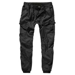 Brandit Herren Cargohose "Brandit Herren Ray Vintage Trousers", schwarz, Gr. M, unifarben, 98% Baumwolle, 2% Elasthan, Hosen