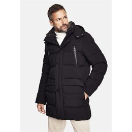 NEW CANADIAN Herren Parka "Stepp-Parka", schwarz, Gr. 28, unifarben, 100% Polyester, Jacken, ohne tierische Produkte hergestellt