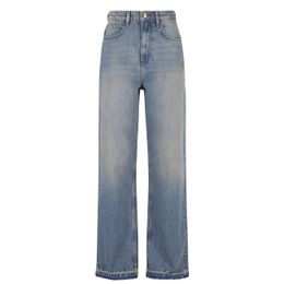 2Y STUDIOS Damen Bequeme Jeans "2Y Studios Vulna Open Hem Jeans"vintage blau, Gr. 28, unifarben, 100% Baumwolle, Jeans