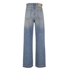 2Y STUDIOS Damen Bequeme Jeans "2Y Studios Vulna Open Hem Jeans", blau, Gr. 28, unifarben, 100% Baumwolle, Jeans