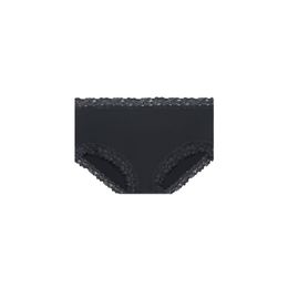 Jockey Damen Slip "Slip Parisienne Full Brief 1er Pack", Gr. L, schwarz, Obermaterial: 91% Polyamid PA. 9% Elasthan EL., Unterhosen