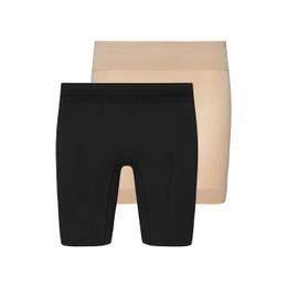 Jockey Damen Panty "Skimmies", Gr. Mschwarz, beige, Single Jersey, Obermaterial: 79% Polyamid, 18% Elasthan, 3% Baumwolle, unifarben, Unterhosen,