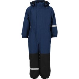 ZIGZAG M&auml;dchen Schneeoverall "Neverland", blau, Gr. 92, 100% Polyester, Overalls, f&uuml;r aktive Tage bei jedem Wetter