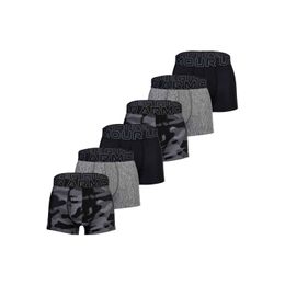 Under Armour Herren Boxershorts "Boxershort UA PERFORMANCE TECH - PRINT 3 IN 6PK 6er Pack", Gr. XXL, bunt, Obermaterial: 90% Polyester Pol. recyc..