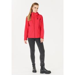 WHISTLER Damen Outdoorjacke "Downey", rot, Gr. 42, unifarben, 65% Polyester, 35% Baumwolle, Jacken, mit getapten N&auml;hten