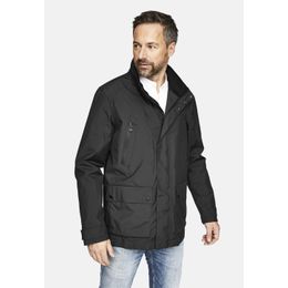 NEW CANADIAN Herren Outdoorjacke, schwarz, Gr. 54, unifarben, 100% Polyester, Jacken, mit wasserabweisender Funktion