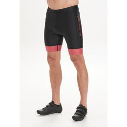 Endurance Herren Radhose "Manhatten", schwarz, Gr. S, mehrfarbig, 80% Nylon, 20% Elasthan, Hosen, mit praktischer Quick-Dry-Funktion