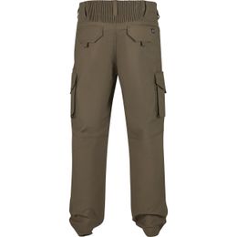 Brandit Herren Stoffhose "Brandit Tactical Pants Ripstop", braun, Gr. 4XL, unifarben, 64% Polyester, 34% Baumwolle, 2% Elasthan, Hosen