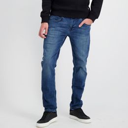 Cars Jeans Herren Regular-fit-Jeans "Jeans Henlow", blau, Gr. 34, Abriebeffekte, Denim/Jeans, Obermaterial: 97% Baumwolle, 3% Elasthan, Jeans